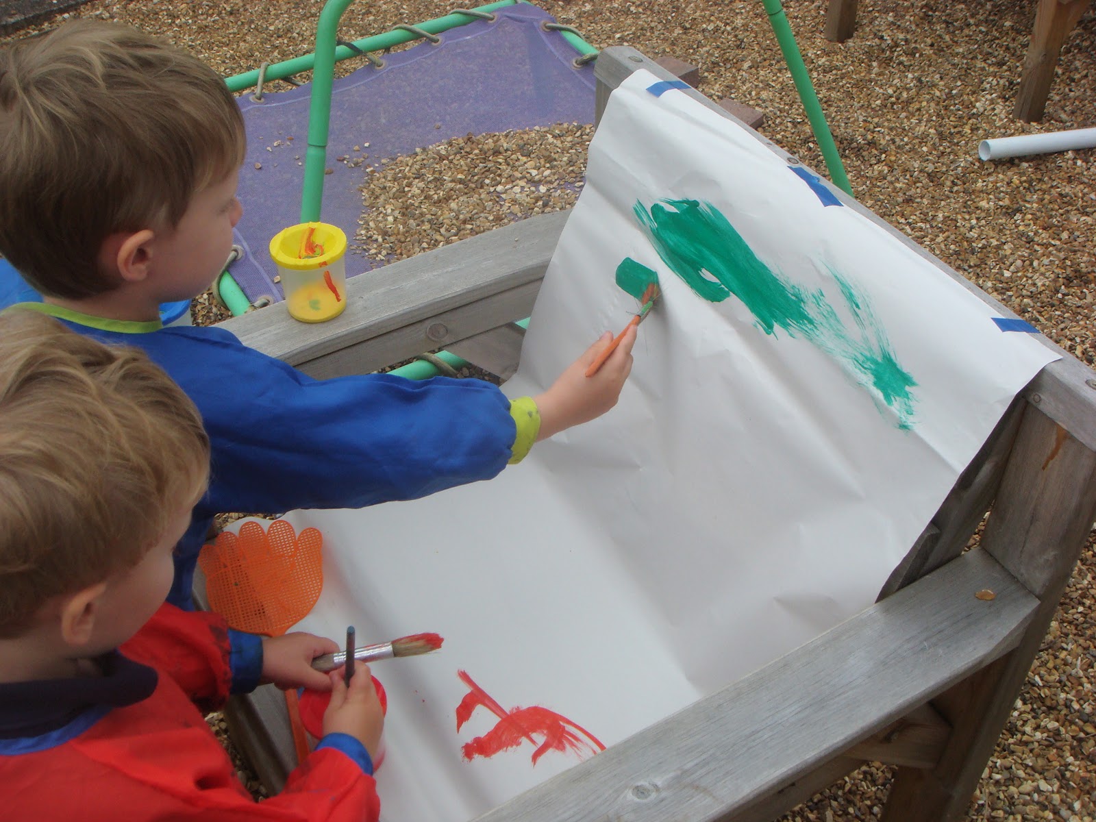 Making Boys Men: Pipes, Paint And Play - Our Week Outdoors