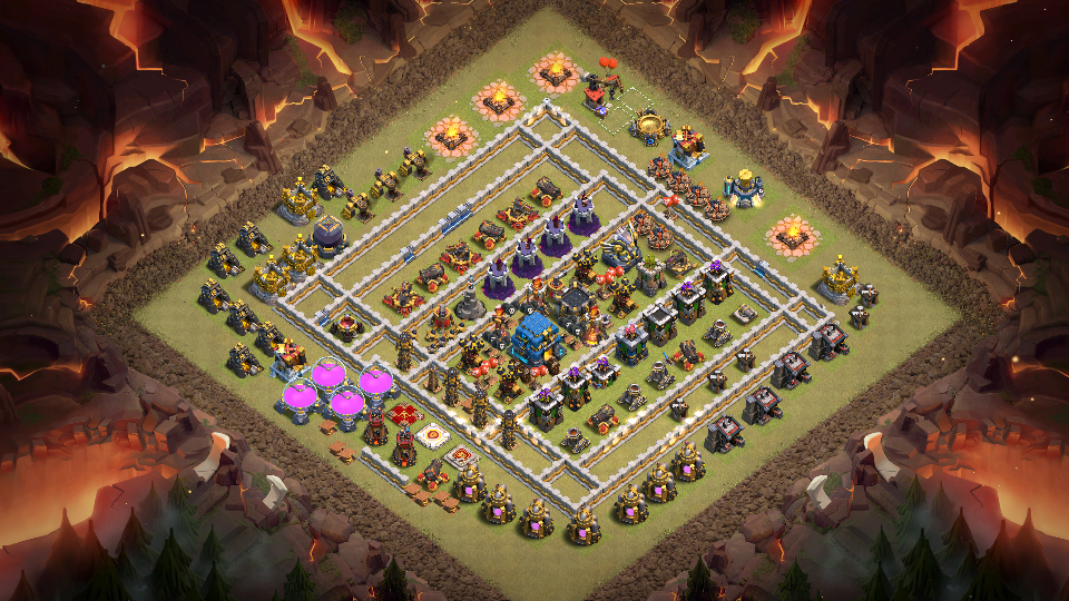 Susunan Base Coc Th 10 Terkuat - Delinewstv