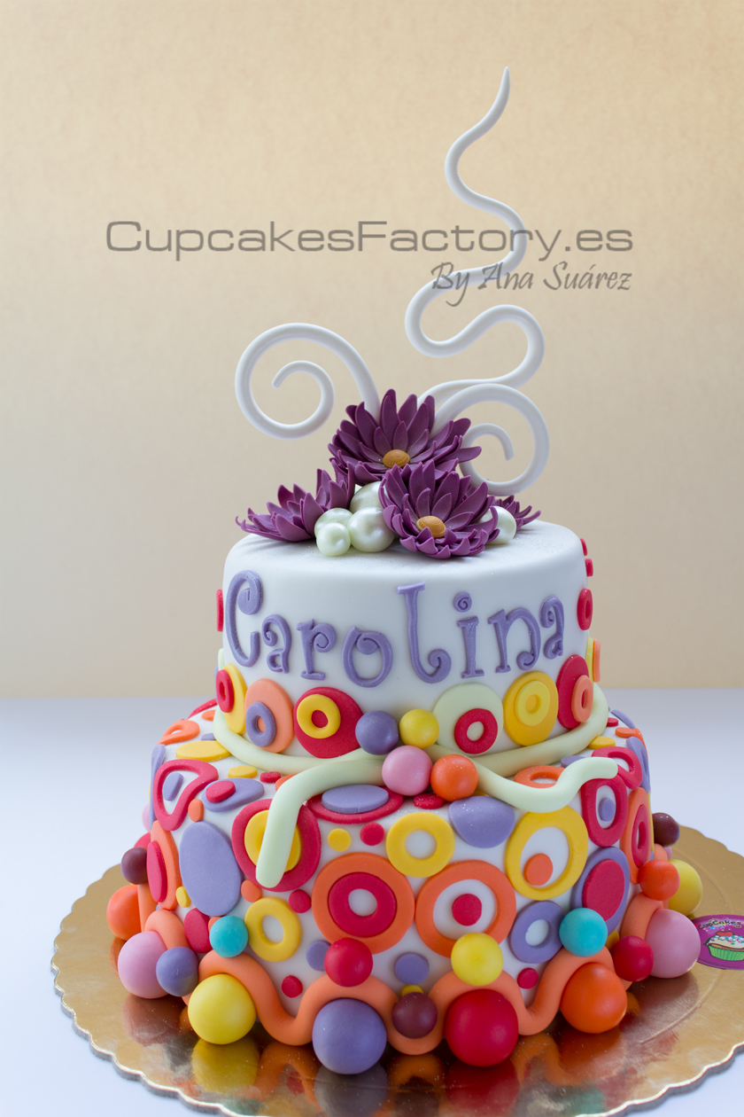 Cupcakes Factory... "El Blog": Pastel 18 años para Carolina