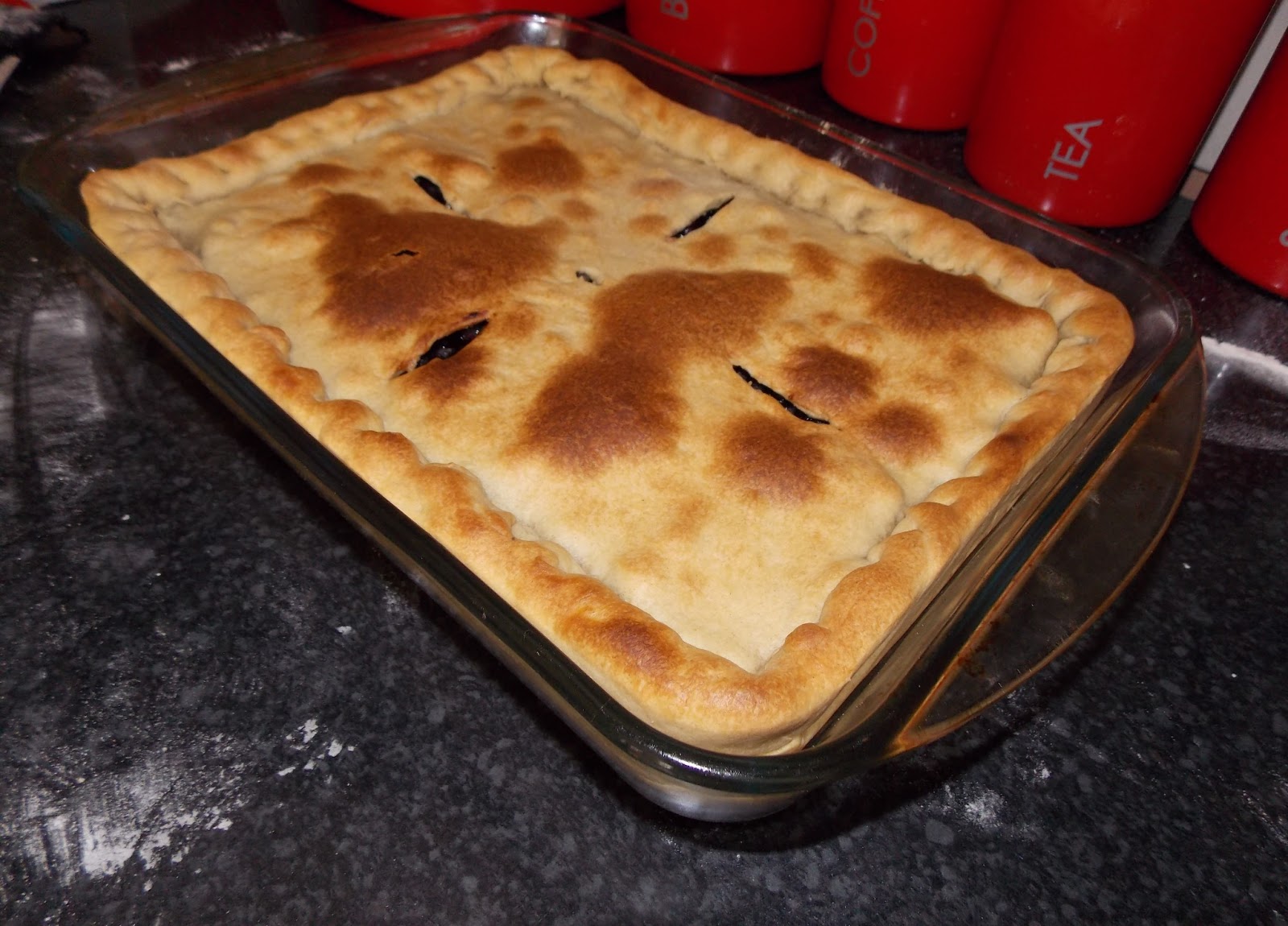 . A simple enigma.: Making a winberry pie.