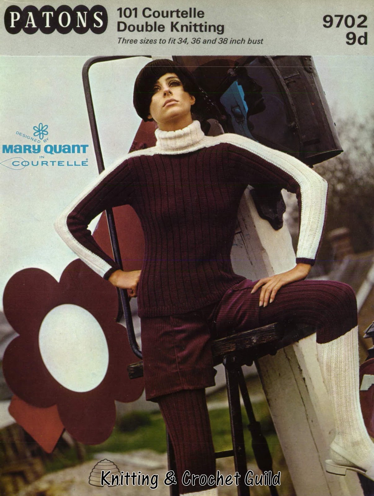 Knitting Now and Then: Mary Quant knitting patterns