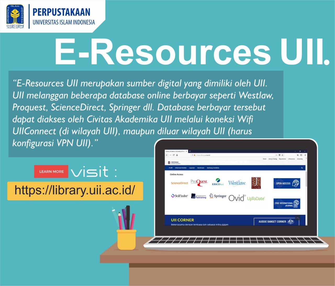 Cara Akses E-Resources Perpustakaan UII Untuk Mendukung Perkuliahan ... Cara Akses E-Resources Perpustakaan UII Untuk Mendukung Perkuliahan ...