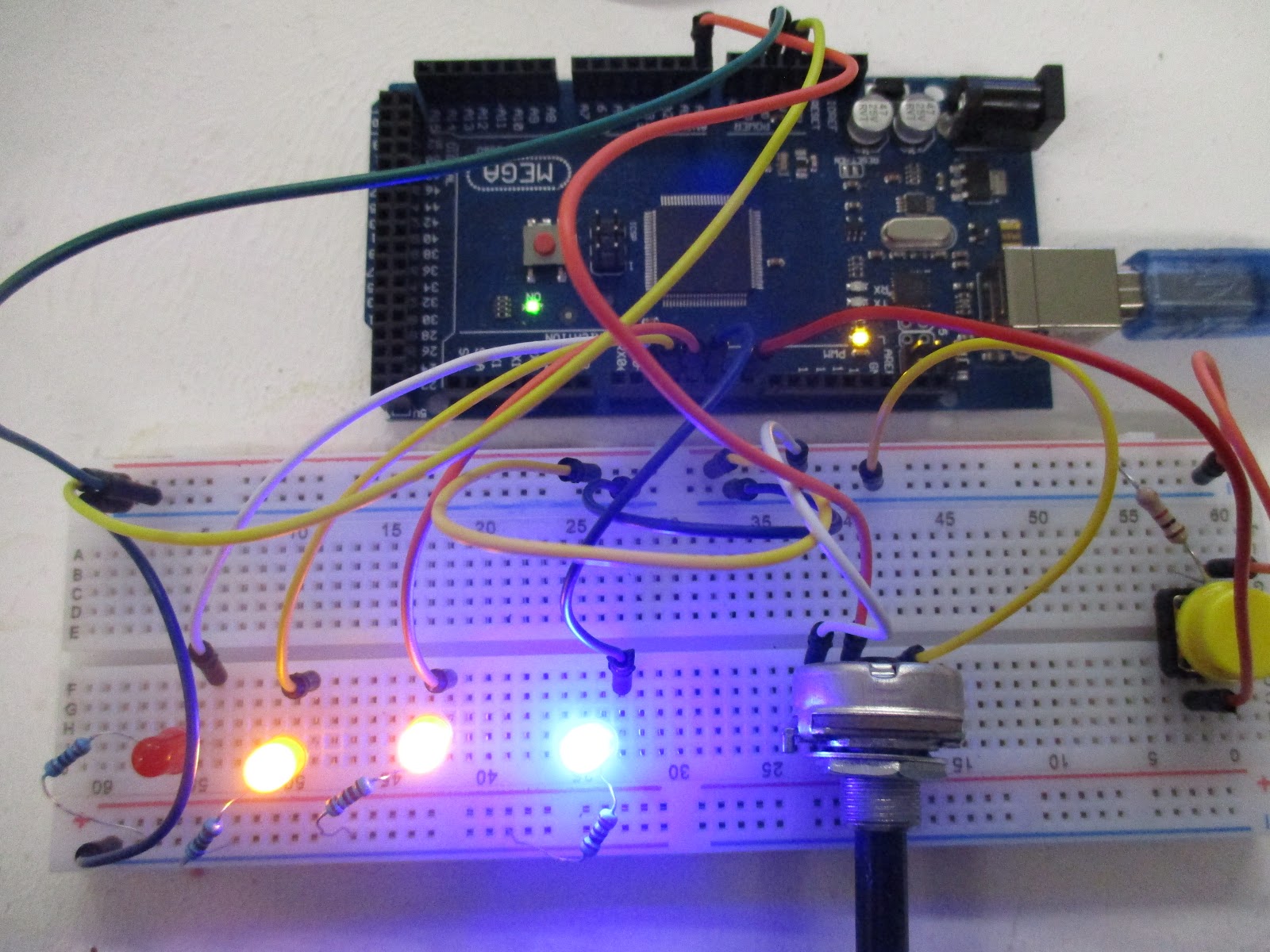 Arduino Basics Potentiometer Application