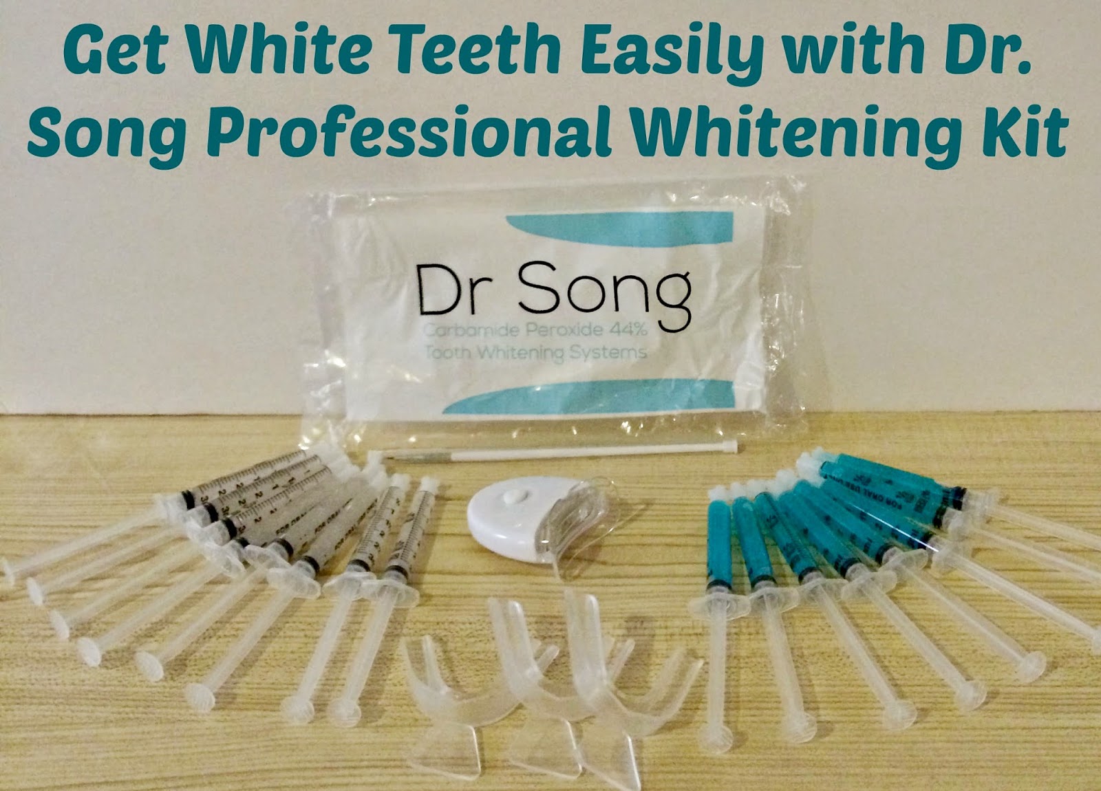 Get White Teeth Easily with Dr. Song Professional Whitening Kit - First ...