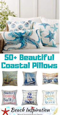 50+ Decorative Coastal Throw Pillows for Living Rooms