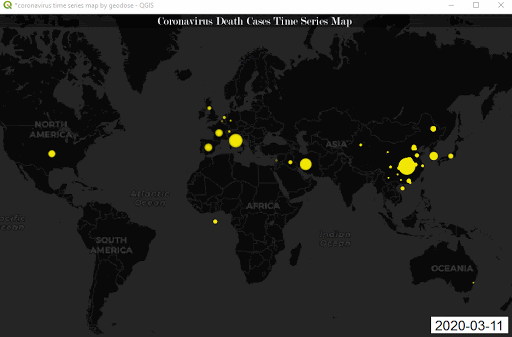 How to Create Coronavirus Time Series Map