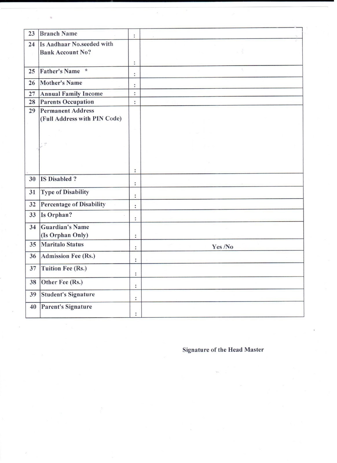 NMMS-2019-20 Online Registration Form for Qualified Students by DSE ...