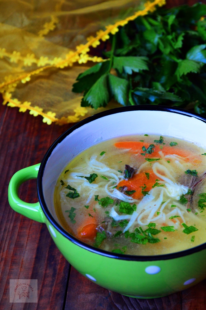 Supa de rata cu taitei - CAIETUL CU RETETE