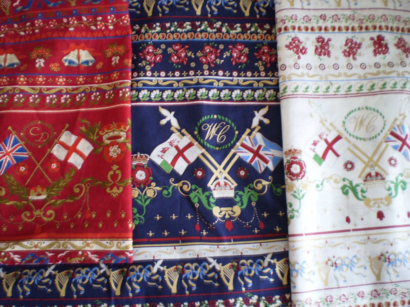 Linens and Royals: Royal Wedding Fabric and More