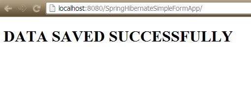 Working With Simple Form Controller Using Spring And Hibernate Addicted To Java
