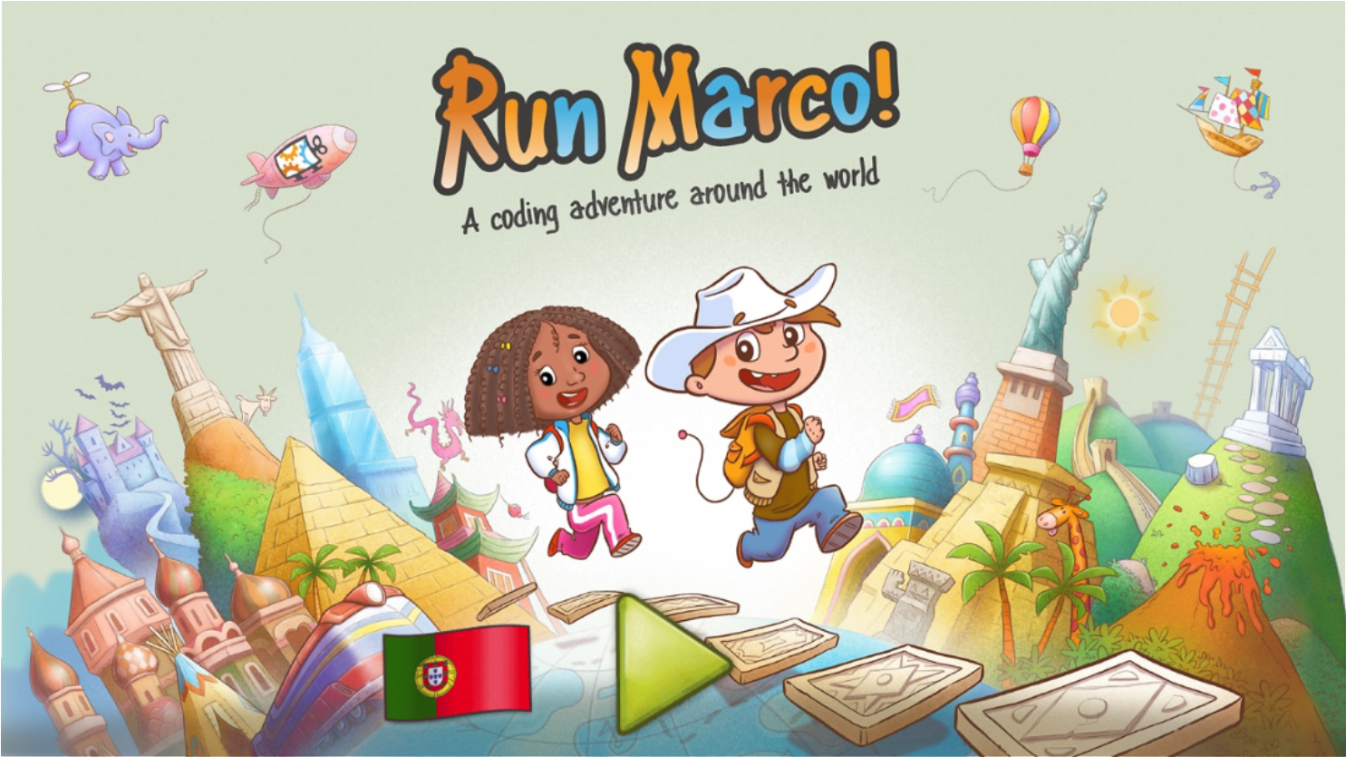 Aprender no mundo digital: Run Marco - A aventura da Programação