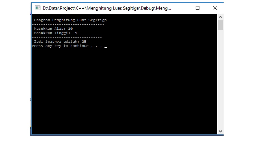 All in One [ RB ]: Contoh Kodingan C++ Perhitungan