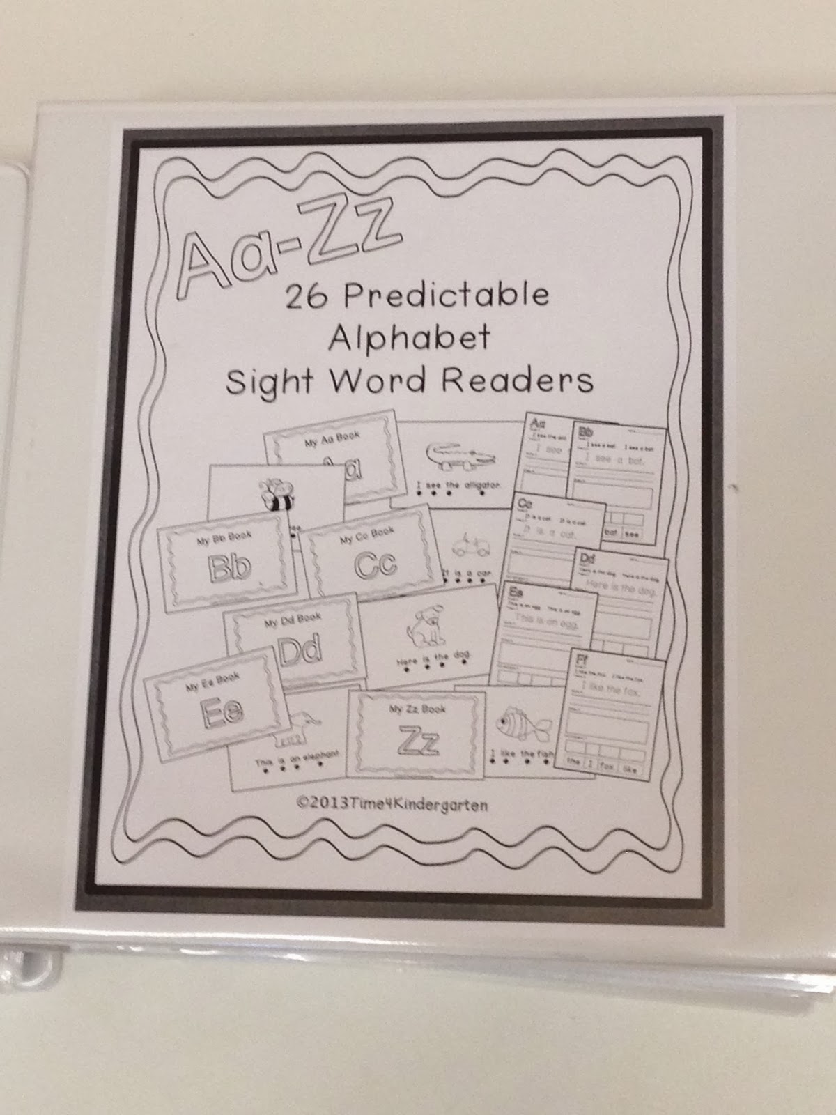 Mastering the Chaos of Blackline Masters | Time 4 Kindergarten
