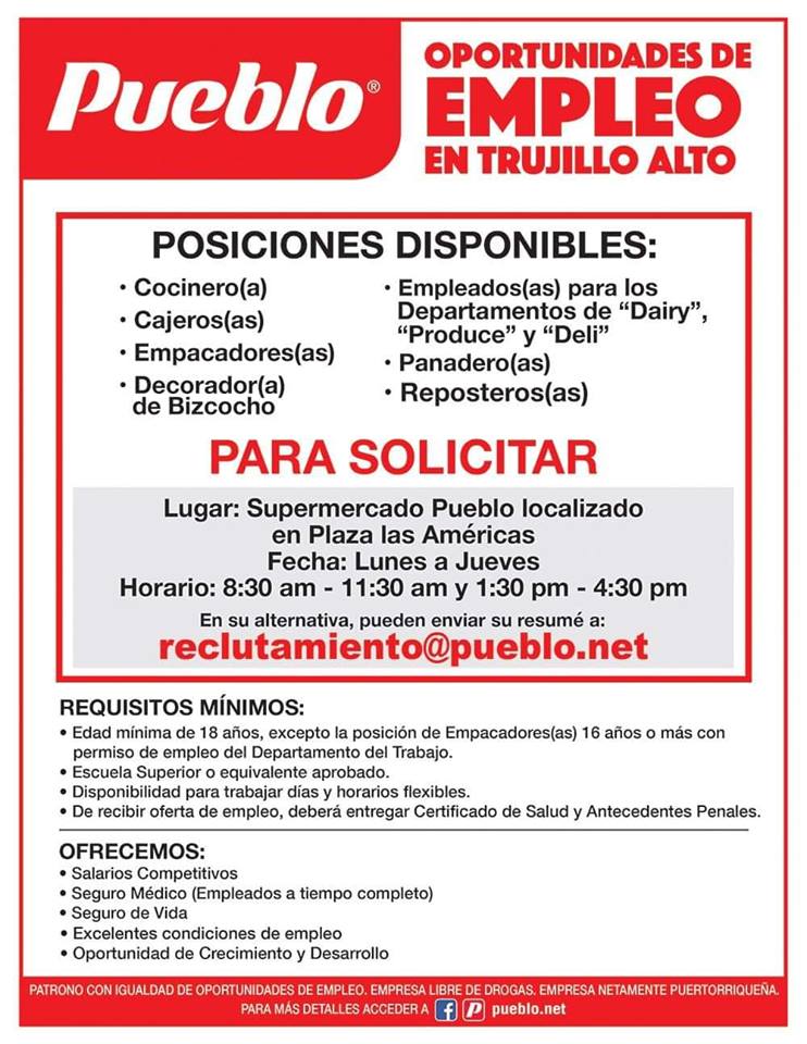 Ahorros Diarios Usando Cupones: Oportunidades de Empleo - Puerto Rico