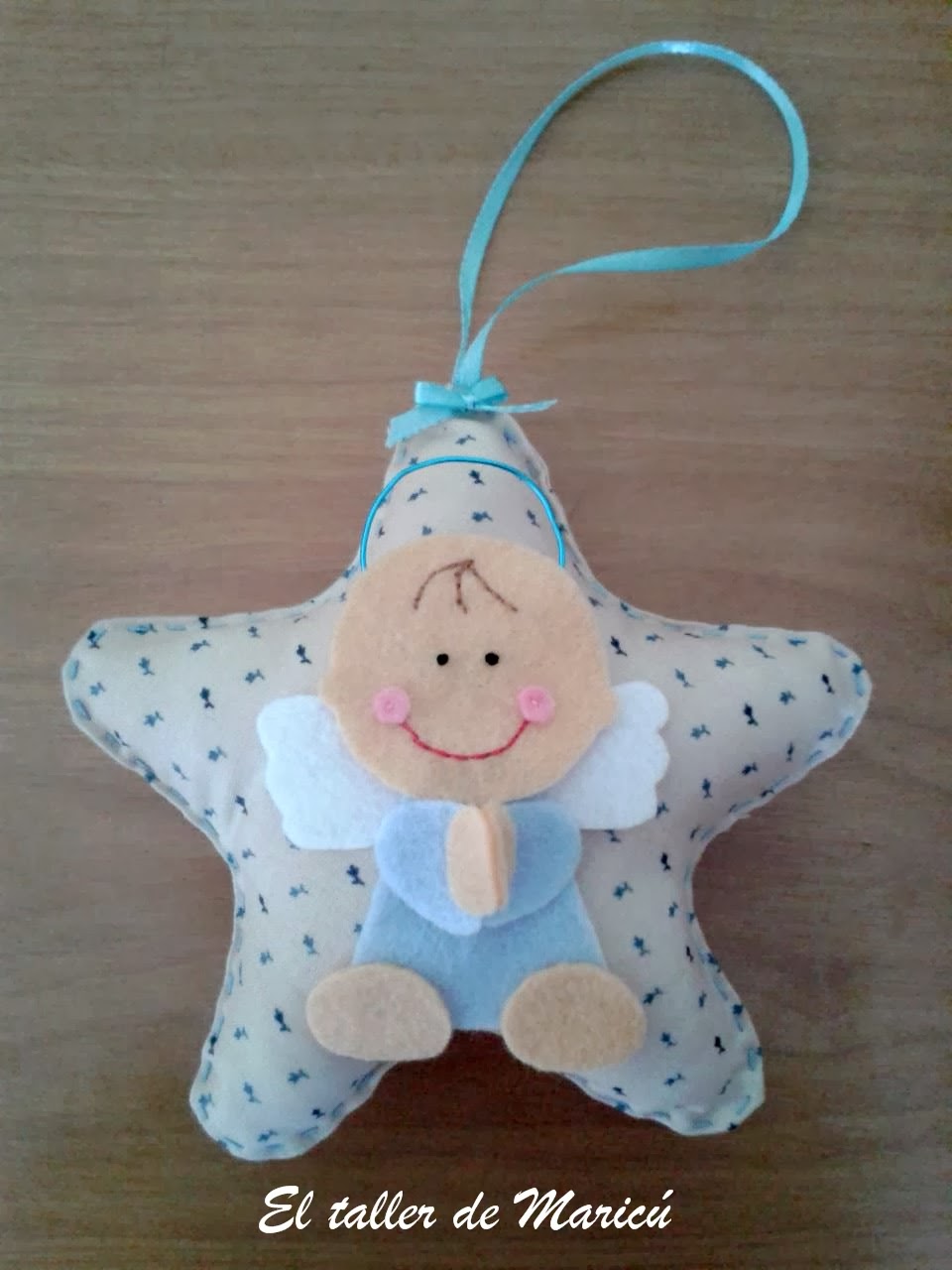 Patron de angelito de fieltro - Imagui