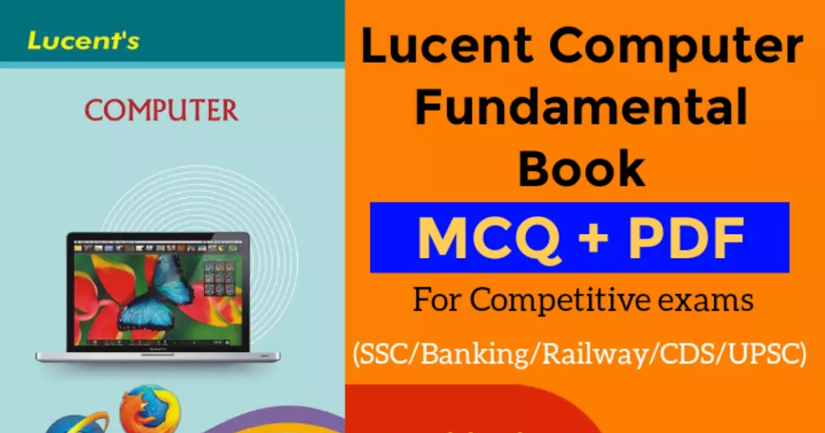 Lucent Computer Fundamental |Lucent Computer book Objective Questions ...
