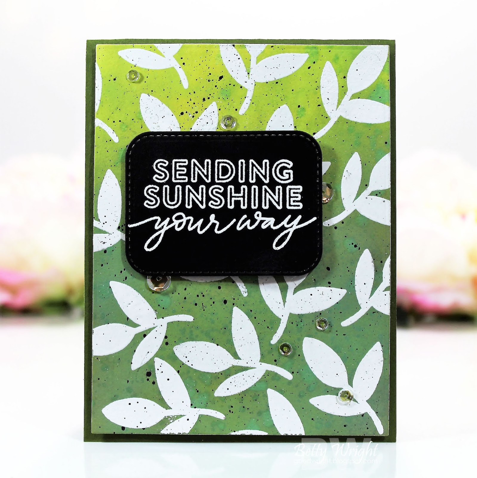 Sending Sunshine Your Way! | The Things I Do With Paper