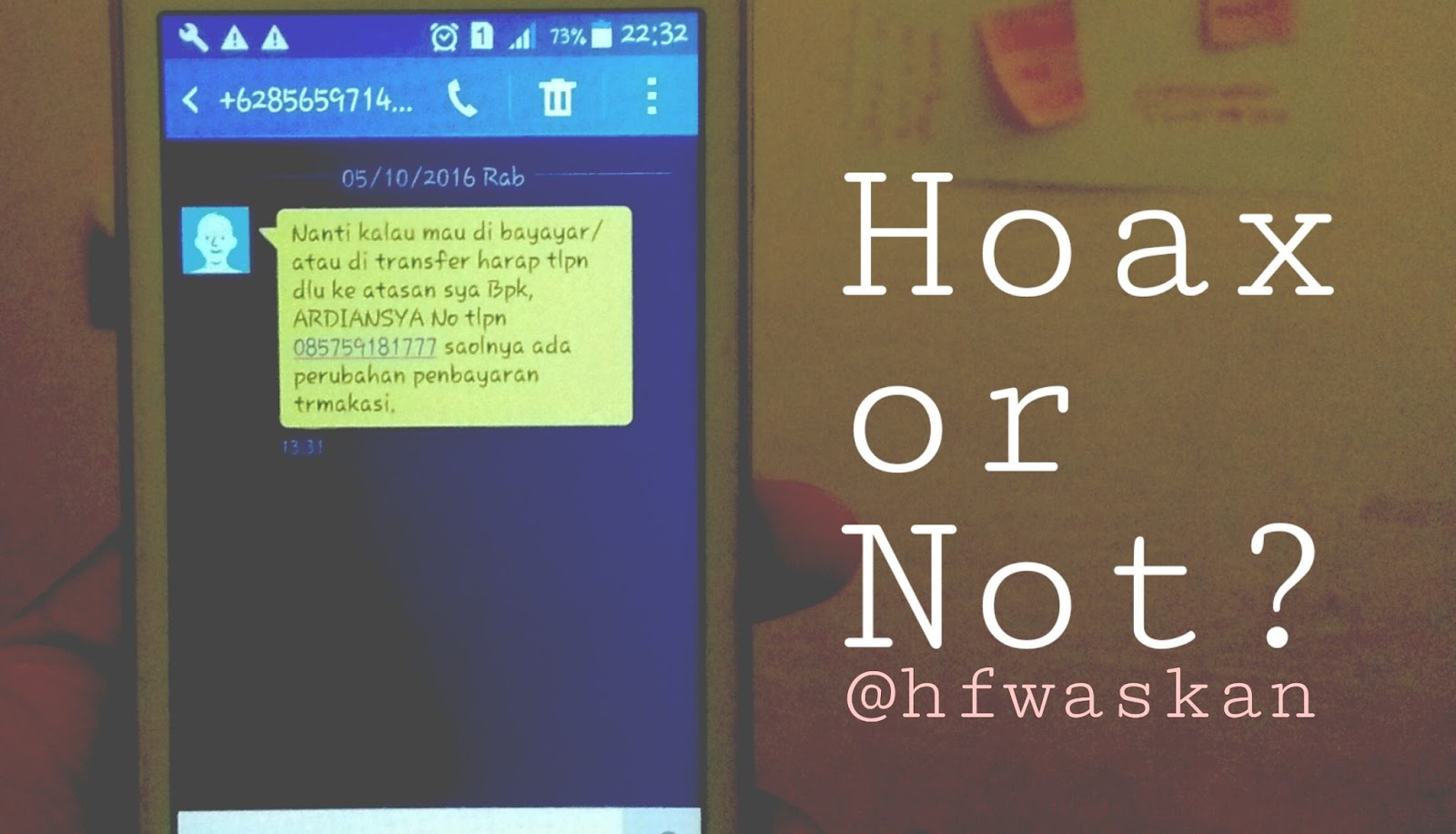 #Tips: CARA MUDAH DETEKSI HOAX