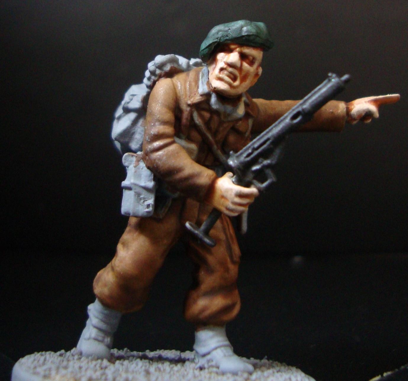 Axes and Arrows: Tutorial Painting British WW2 Commandos Part 2