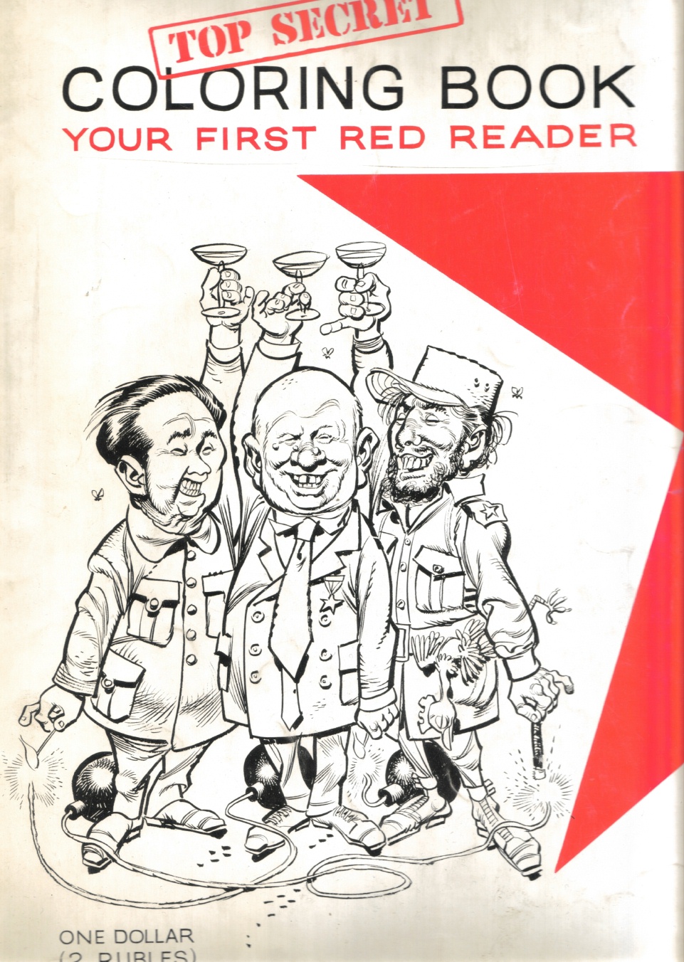 Rankin/Bass-historian: Jack Davis' KHRUSHCHEV'S TOP SECRET COLORING ...