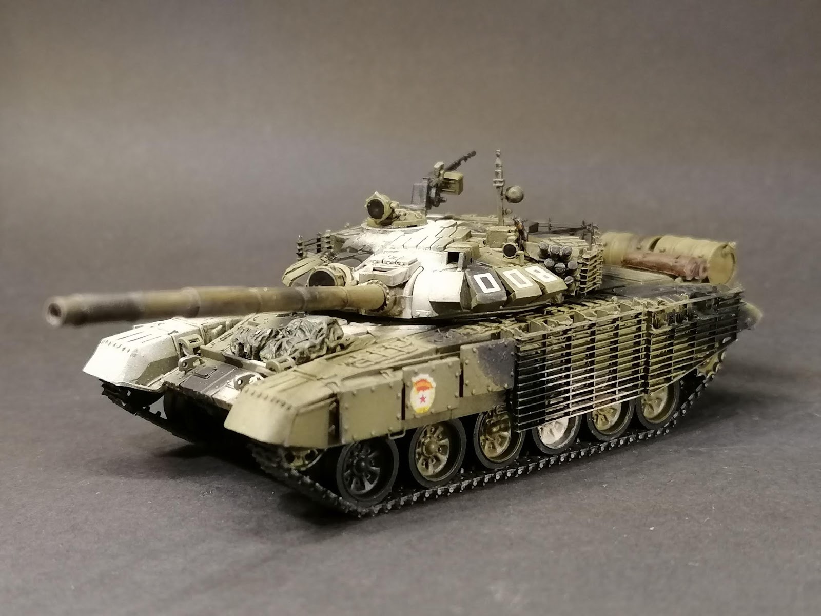 Tank construction by Lynhartt: T-72BM Modell 1989 with Cage Armour von ...