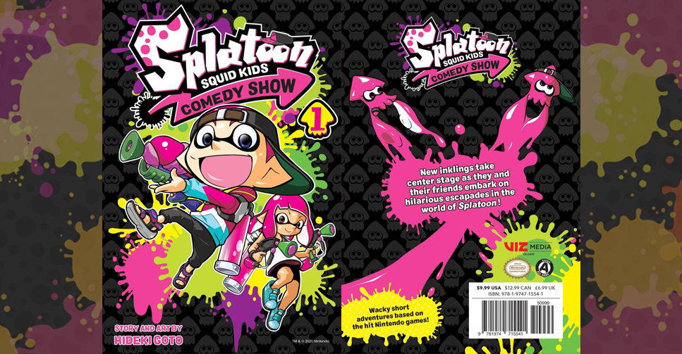Mangá Splatoon: Squid Kids Comedy Show receberá versão em inglês ...