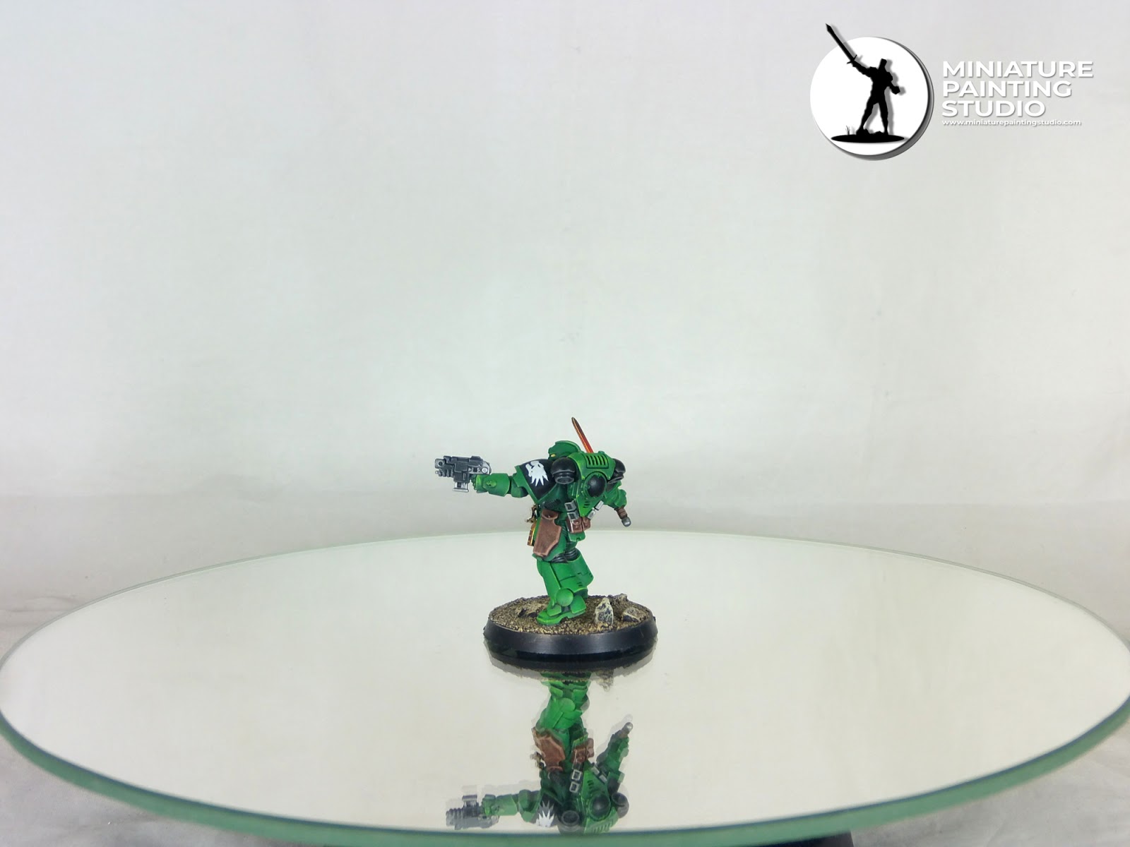 Miniature Painting Studio: Space Marine Salamanders Ancient, Lieutenant ...