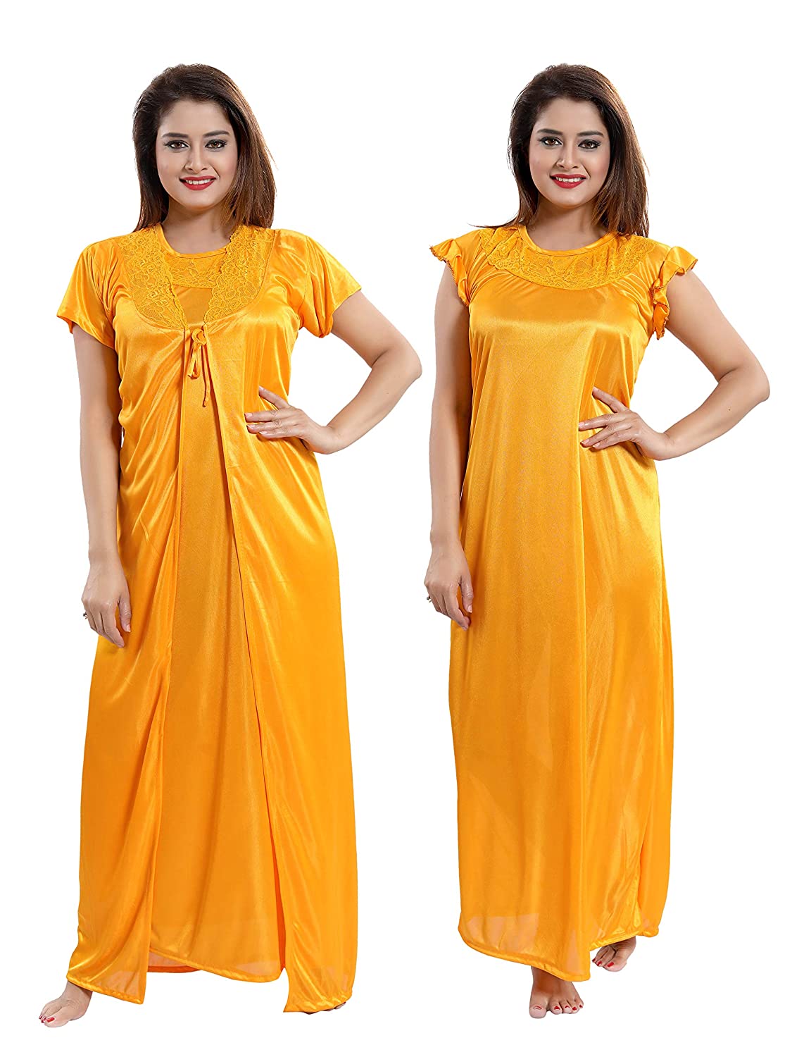 Best 50 satin nighty combo sets | Top Most Best Selling Product Collection