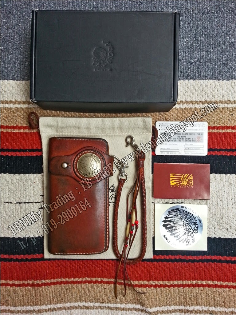 DENIMy Trading: REDMOON LEATHER WALLET JAPAN