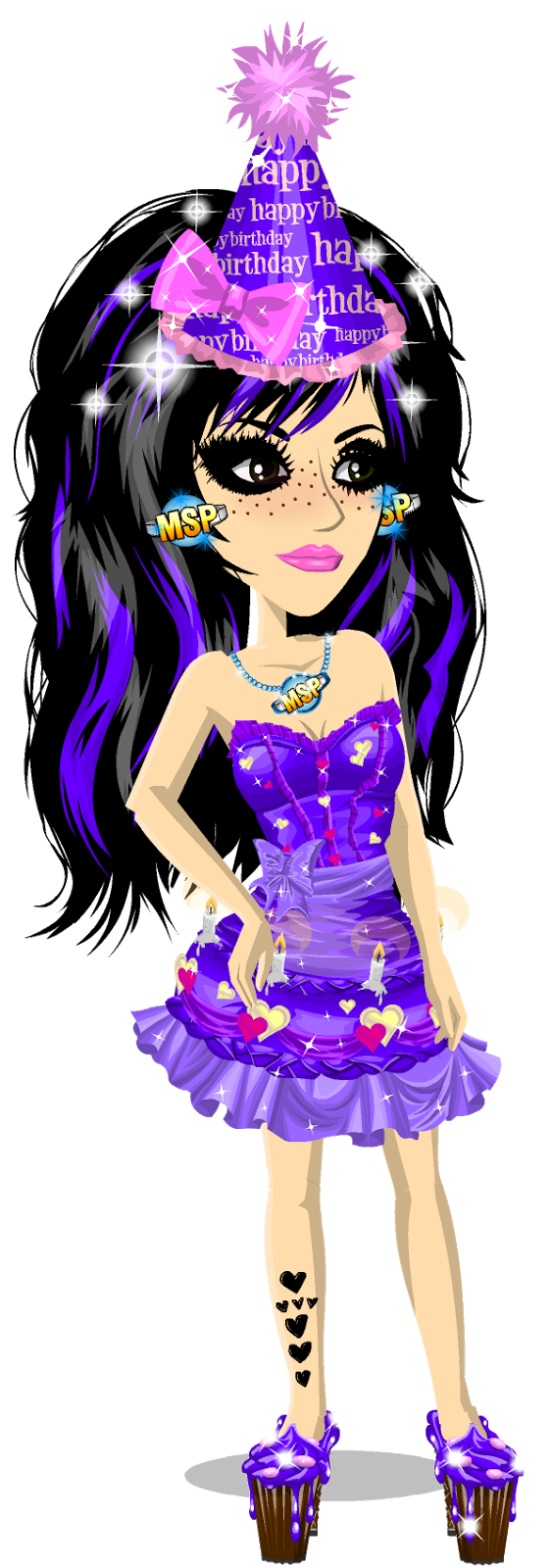 Huwii-Msp Looks: MSP My B-day Look
