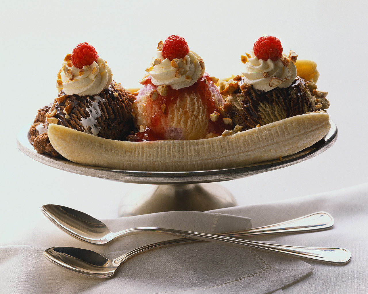 Receitas da Julia: Banana split