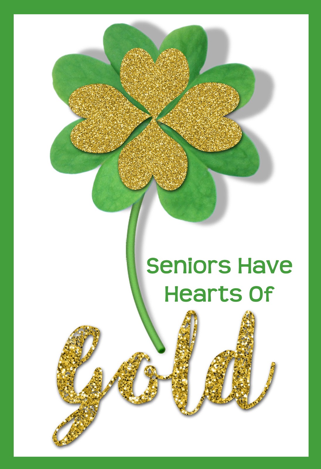 CreateJoy2Day: St. Patricks Gift Tag