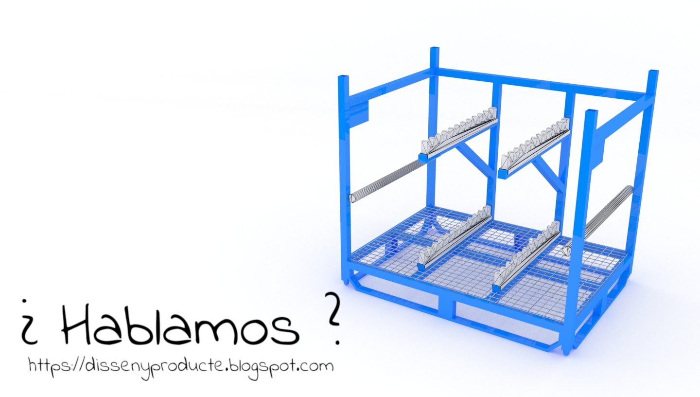 Racks para el transporte y manipulación de piezas - Disseny Producte ...