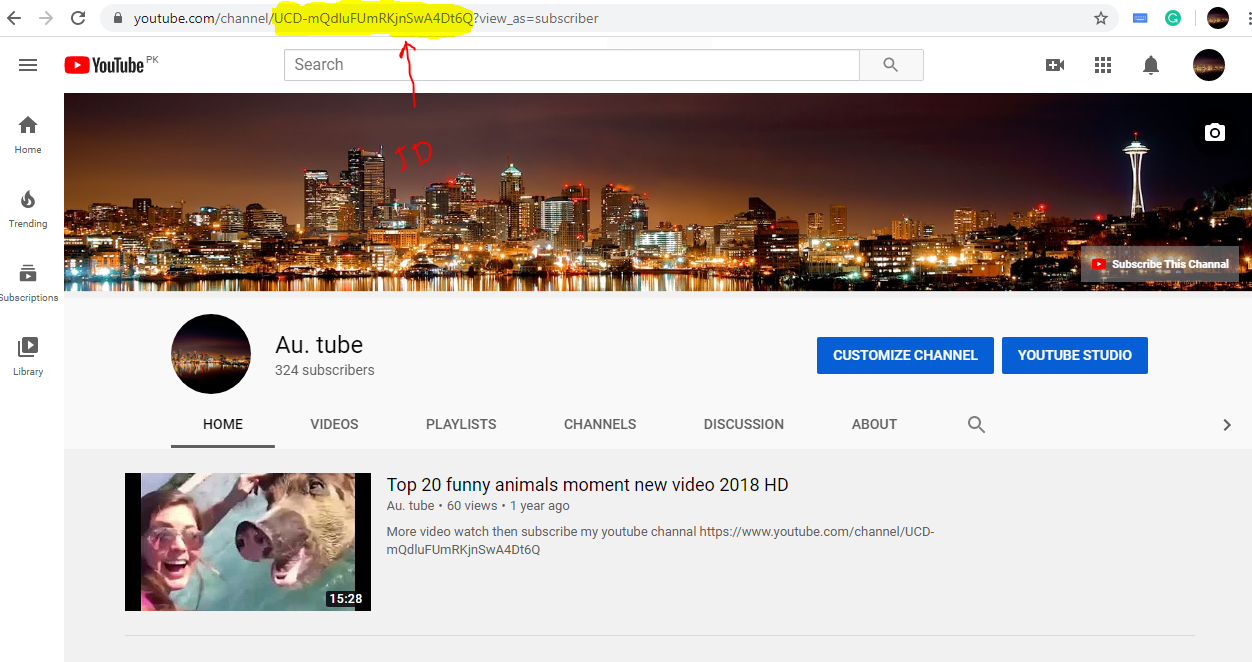 How you find your YouTube channel ID || add YouTube channel on Facebook ...