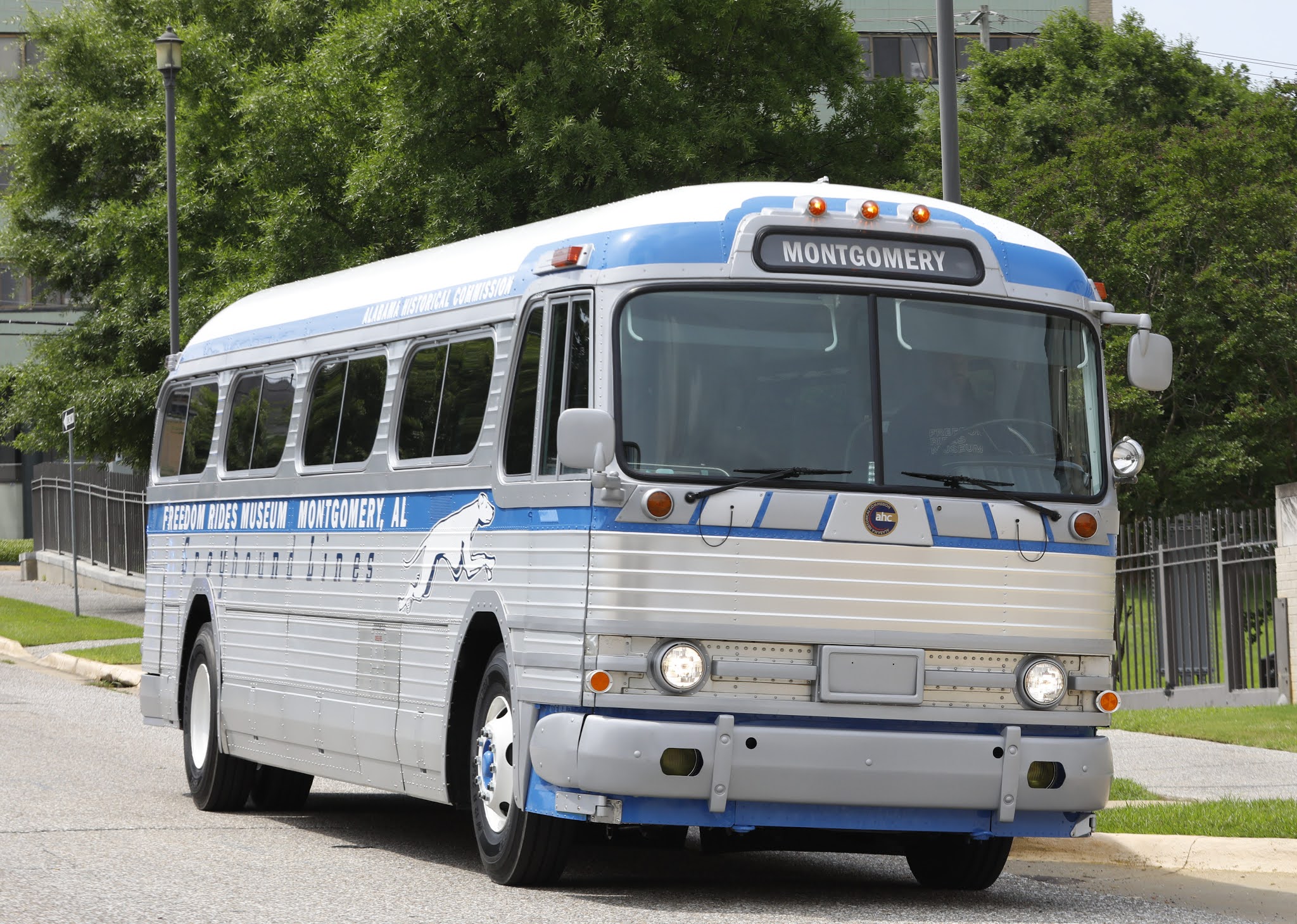 Vintage Greyhound Bus Visiting Freedom Rides Site To Be on Display at ...