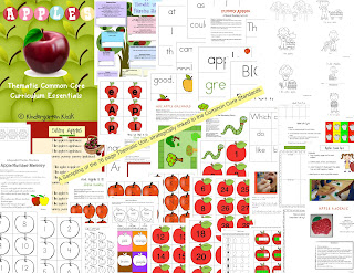 Kindergarten Kiosk: Apples: Thematic Common Core Curriculum Essentials