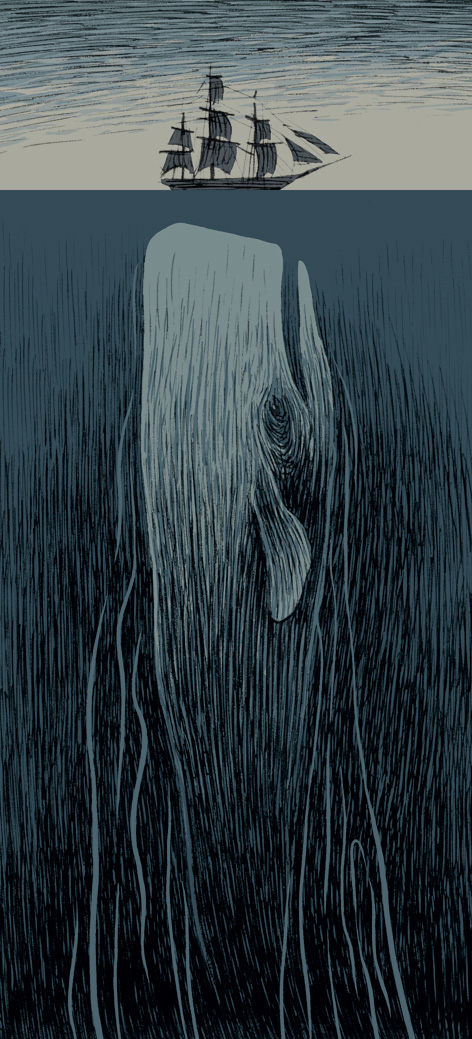 el hombre duerme, el fantasma no: Moby Dick (2)