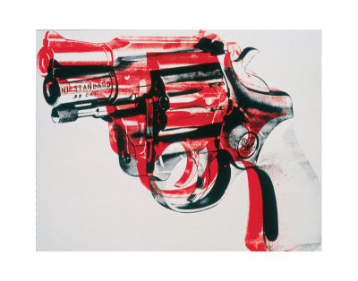 Get Familiar......: Andy Warhol: Gun C.1981-82 Print