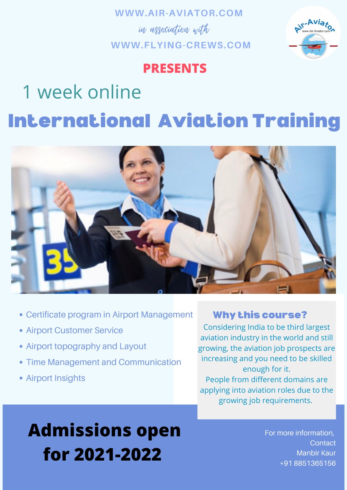 Online Aviation Training Program