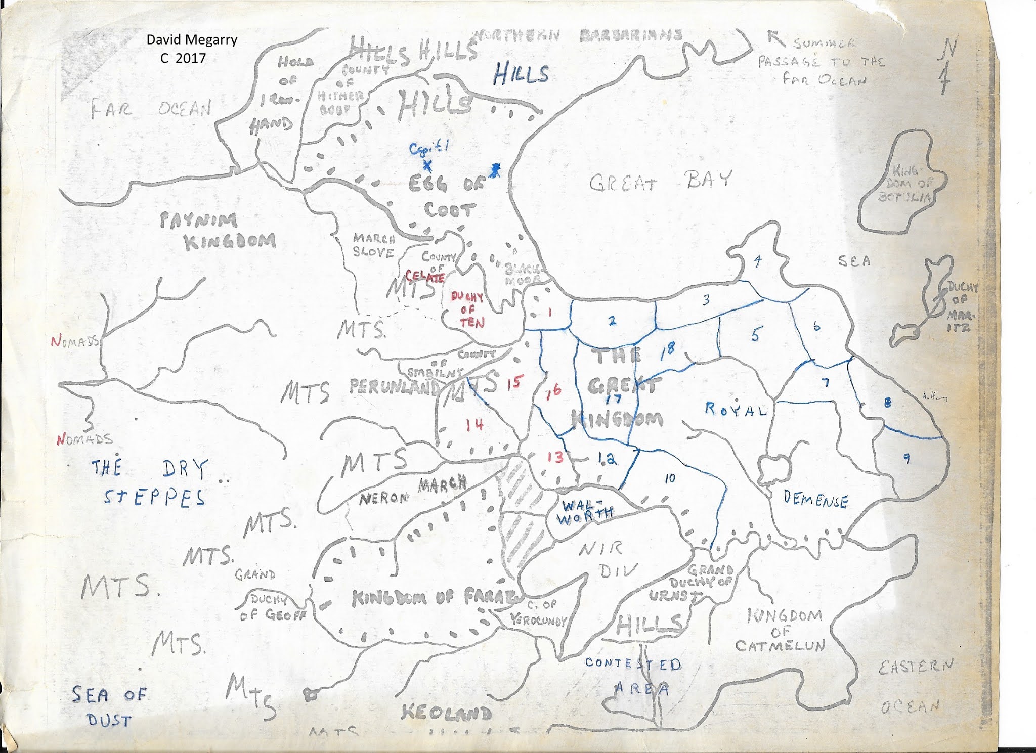 Hidden in Shadows: Fitting the Great Kingdom onto the Flanaess