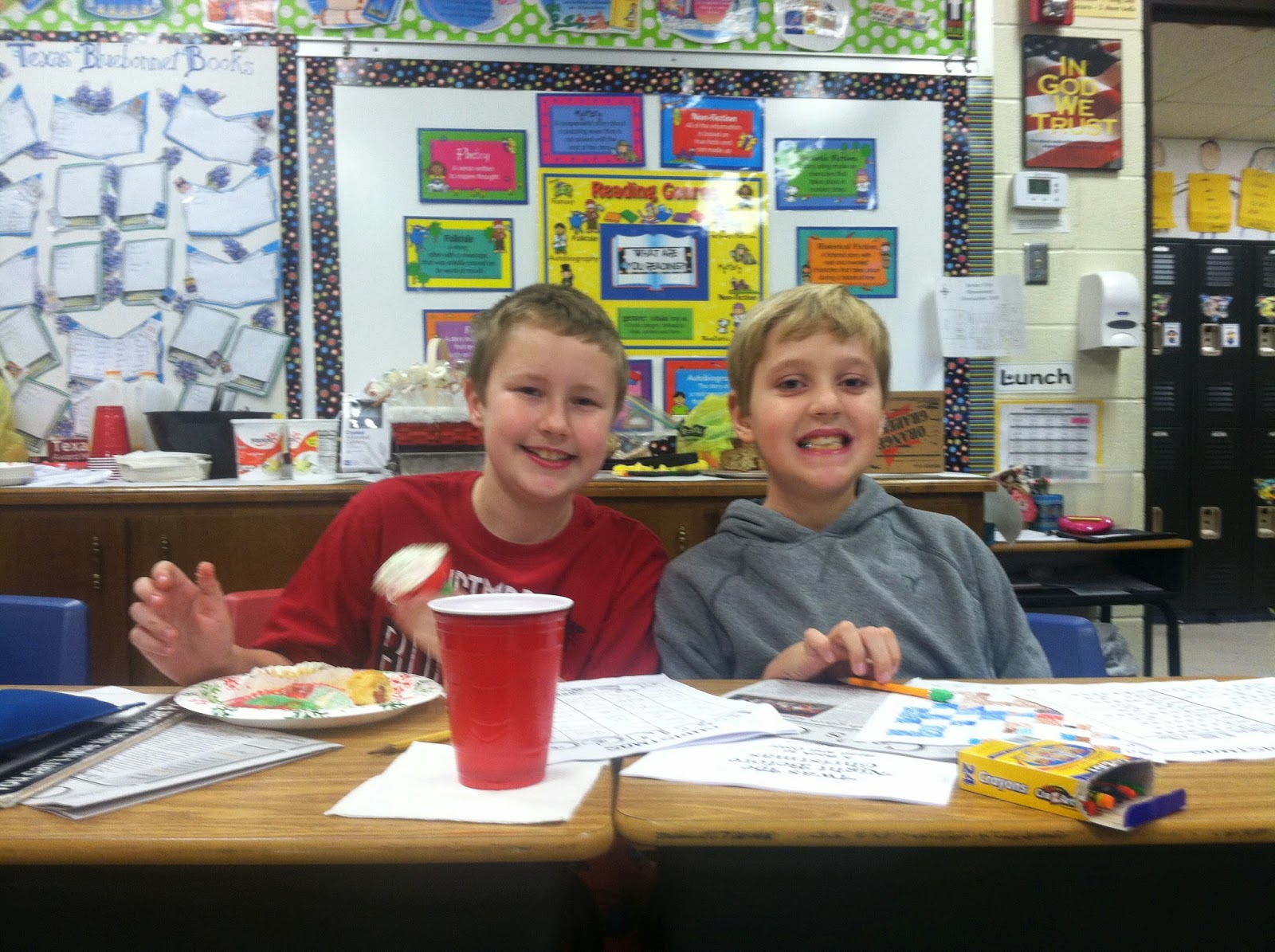 The Blair's: Fallon's 4th Grade Christmas Party