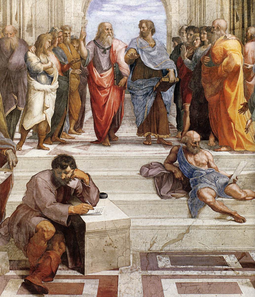 Más clases de arte: Rafael Sanzio, La Escuela de Atenas, Sala de la ... Más clases de arte: Rafael Sanzio, La Escuela de Atenas, Sala de la ...