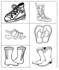 Sorting Shoes | Time 4 Kindergarten