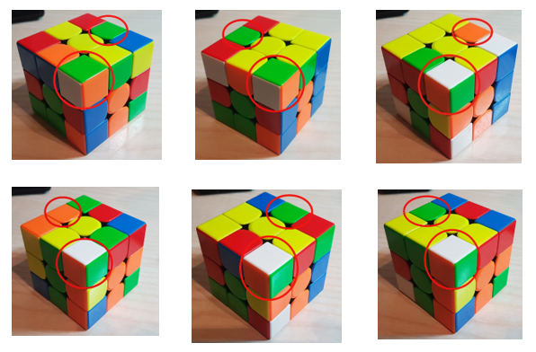 Mundo Rubik: El método intermedio bajo: CFOP/Fridrich reducido