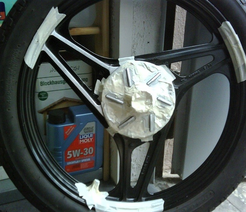 Yamaha YBR 125 Owner Blog : Yamaha YBR 125 custom polishing details on ...