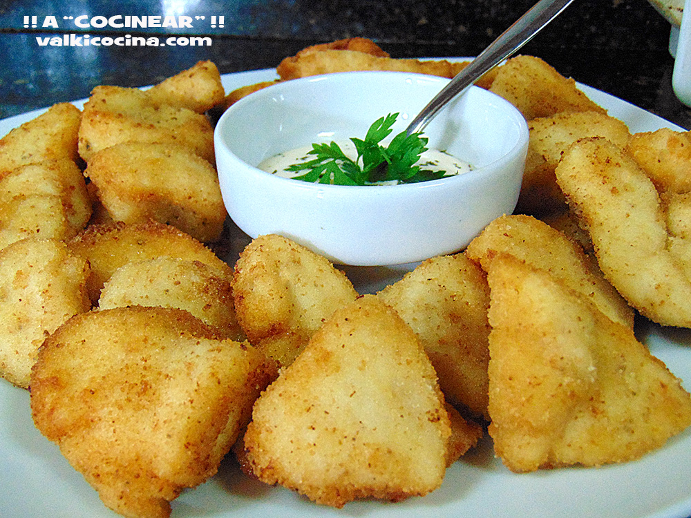 MEDALLONES DE POLLO EMPANADO | ¡¡A COCINEAR!! Recetas valkicocina.com