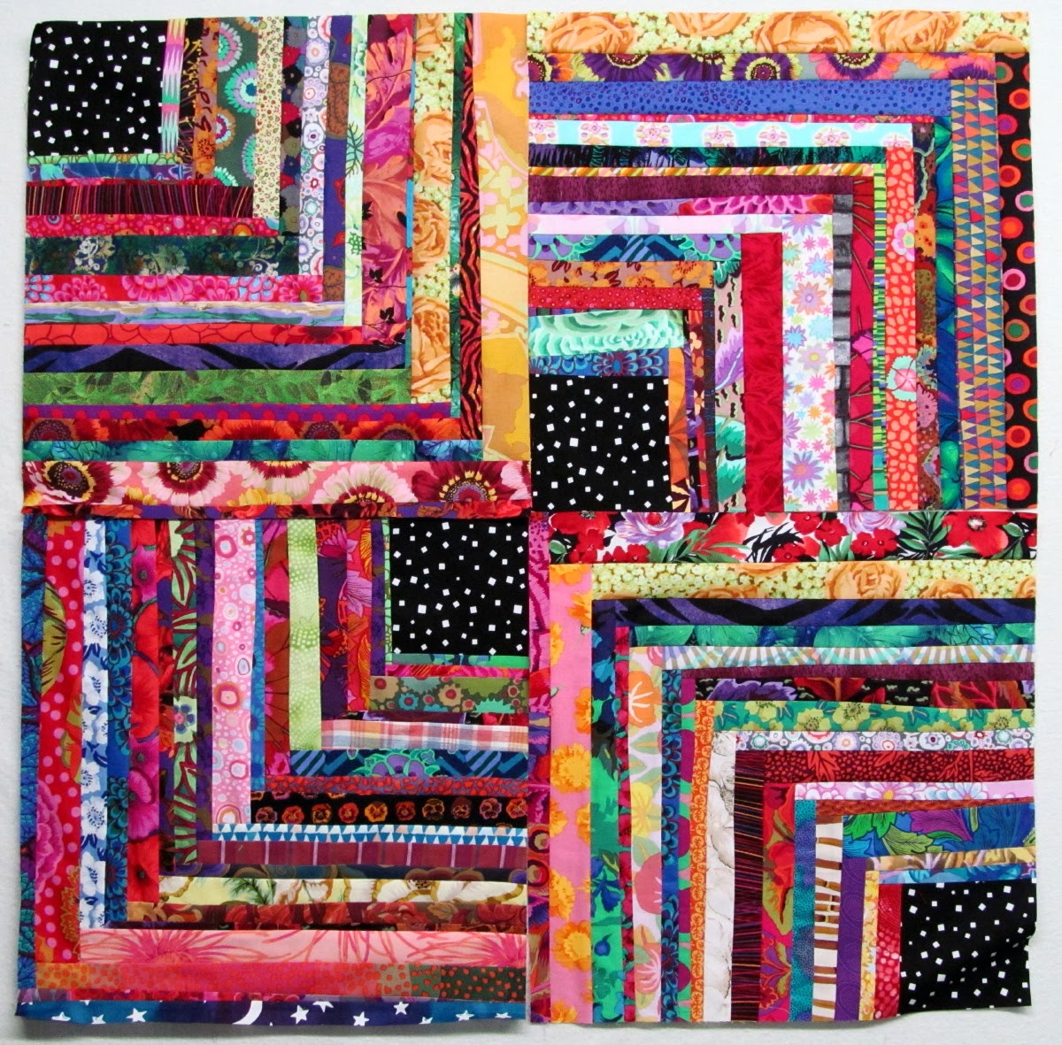 Exuberant Color : 4 blocks............