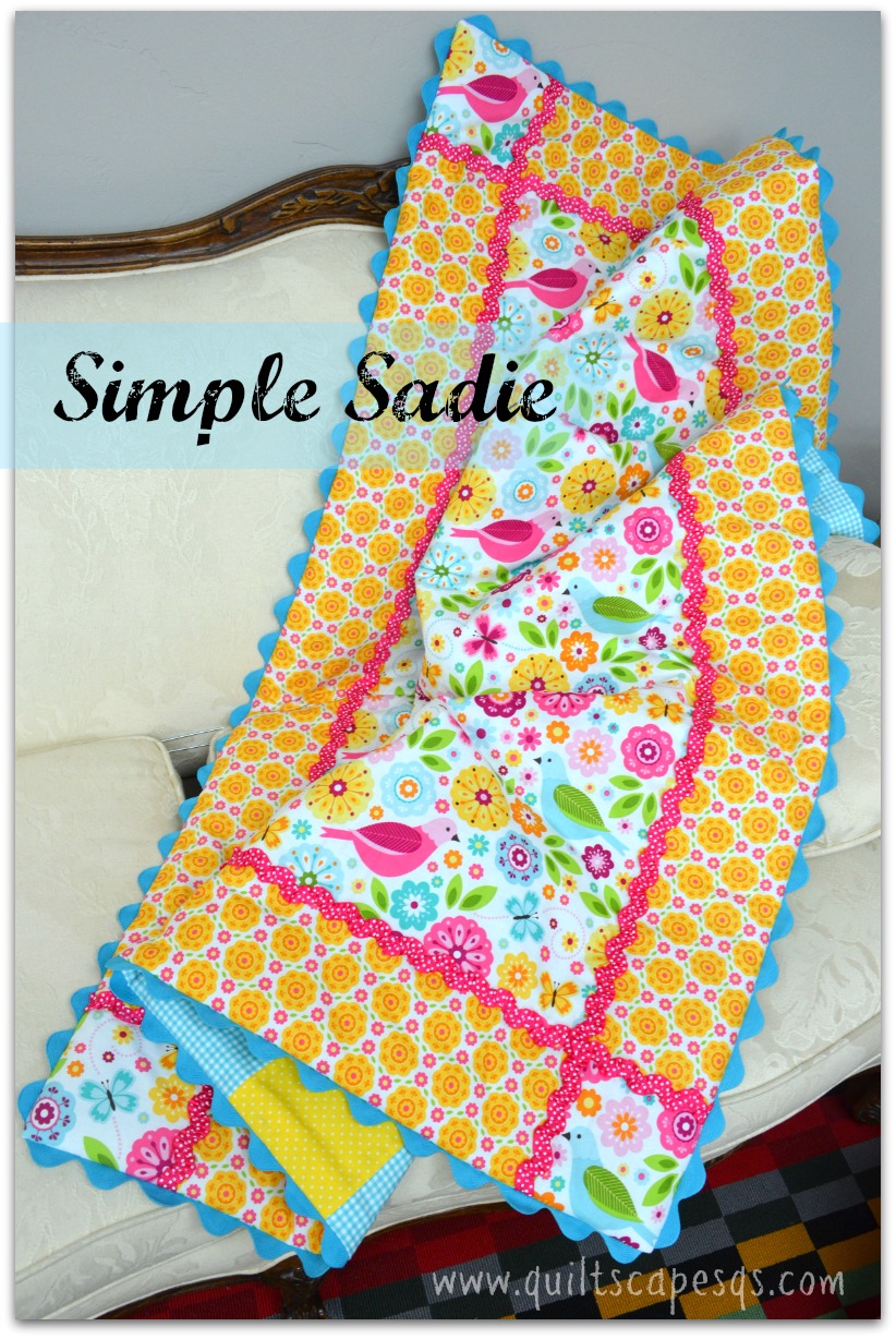 .Quiltscapes.: Fancy Finishes: Ric-Rac!