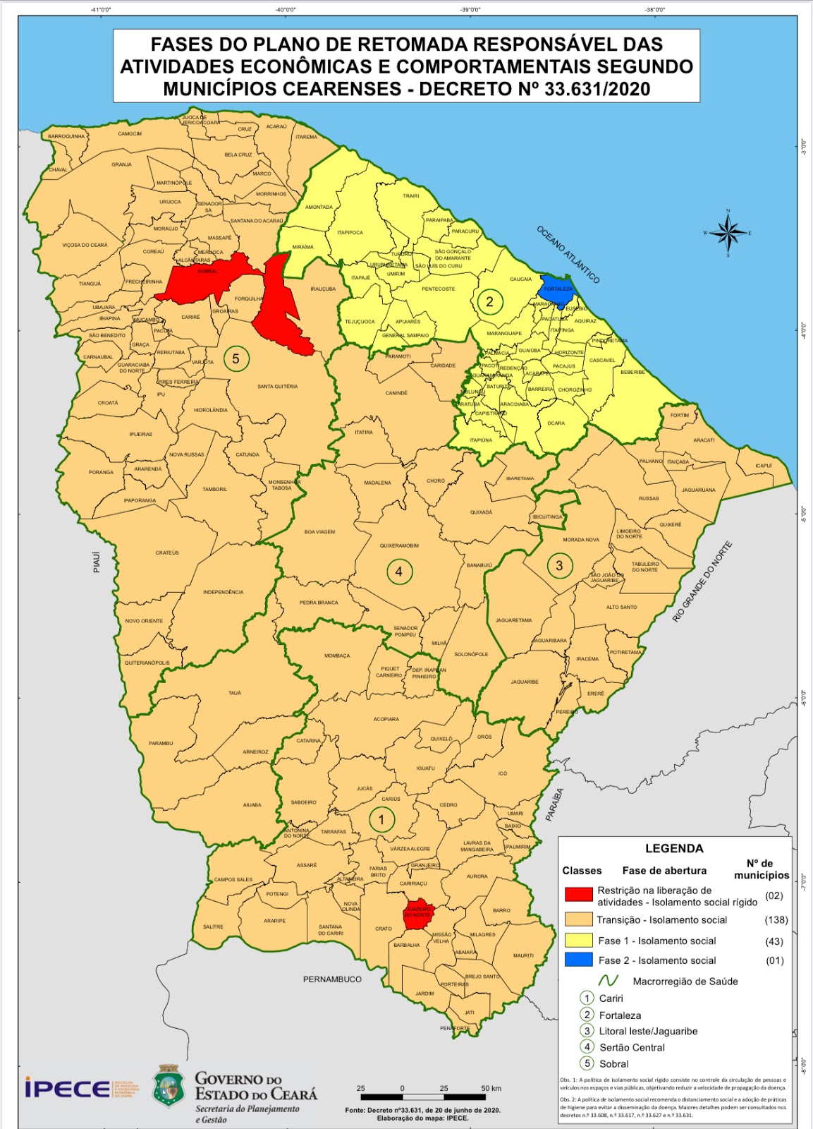 Cidades Do Ceará Em Ordem Alfabética - RETOEDU
