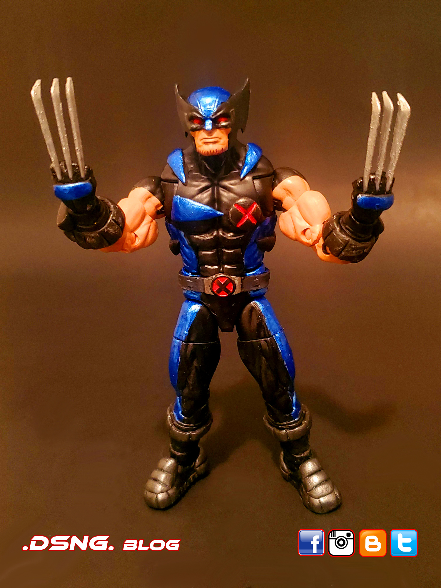 DSNG'S SCI FI MEGAVERSE: WOLVERINE X-FORCE CUSTOM TOY [MARVEL LEGENDS ...